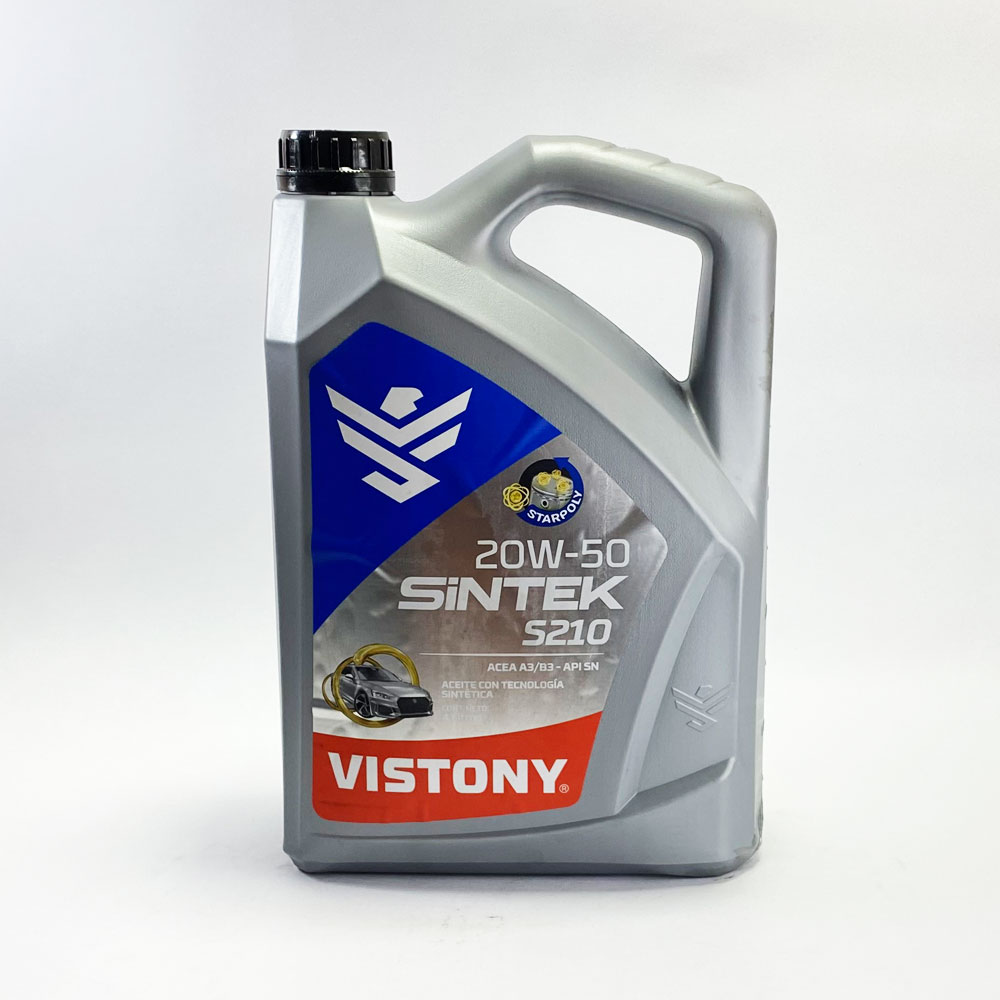 VISTONY SAE 20W50 API SN ACEA A3/B3 SEMI SINTETICO GALON | Autozona